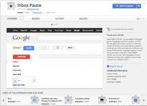 Pause your Gmail - Cyber FAQs